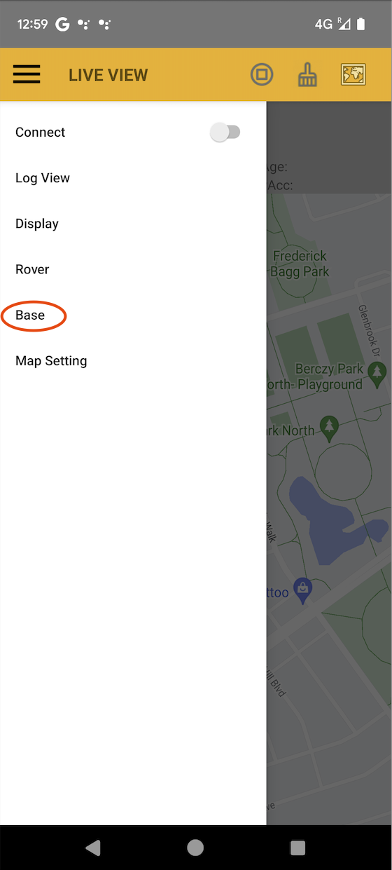 User Guide - Setting Up GR-9028 Portable RTK Base (with Android phone ...