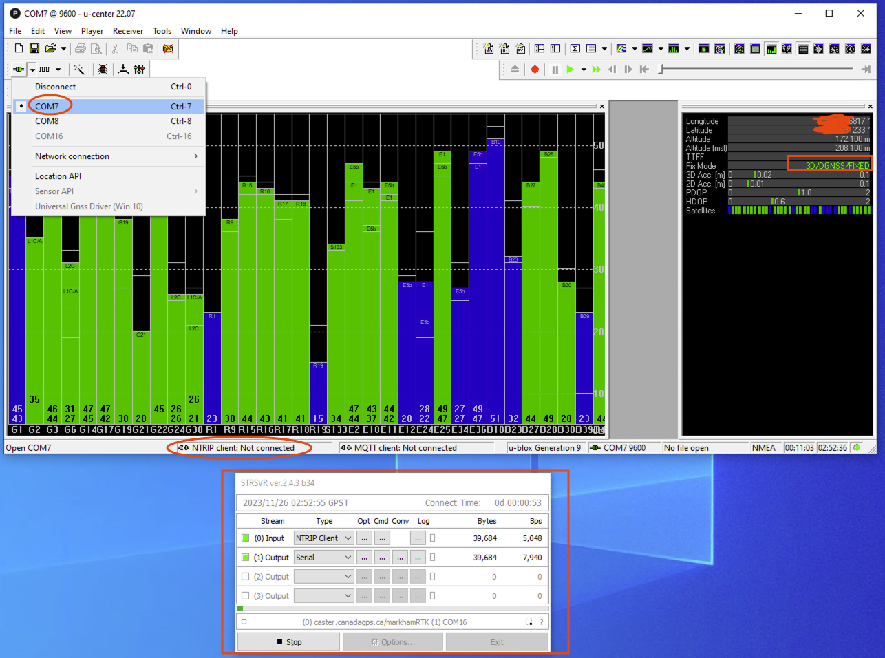 Setting Up a Free NTRIP client with RTKLib’s STRSVR - GPSWebShop ...