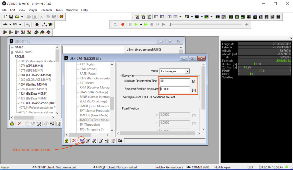 How to configure the Columbus EX-1 as an RTK/PPK Base Station in a ...