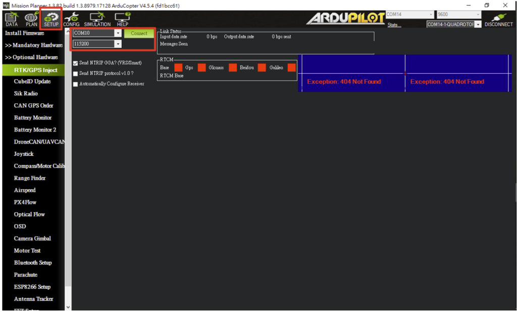 How to Connect Your RTK Base to Ardupilot Mission Planner - GPSWebShop ...